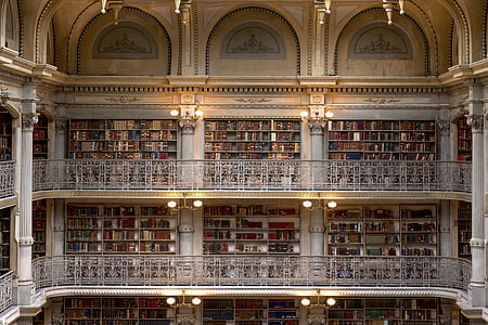Royalty-Free photo: Photo of library | PickPik